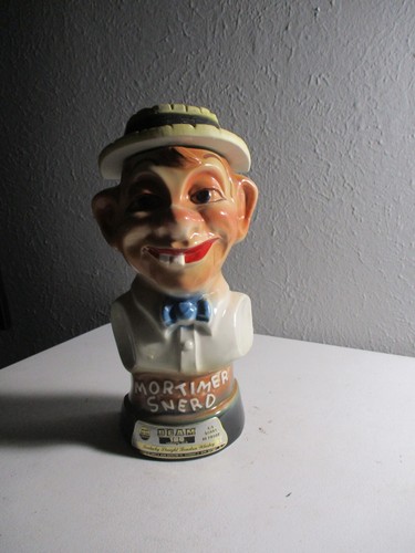 Vintage Jim Beam 1976 Mortimer Snerd Decanter Collectible 11" | eBay