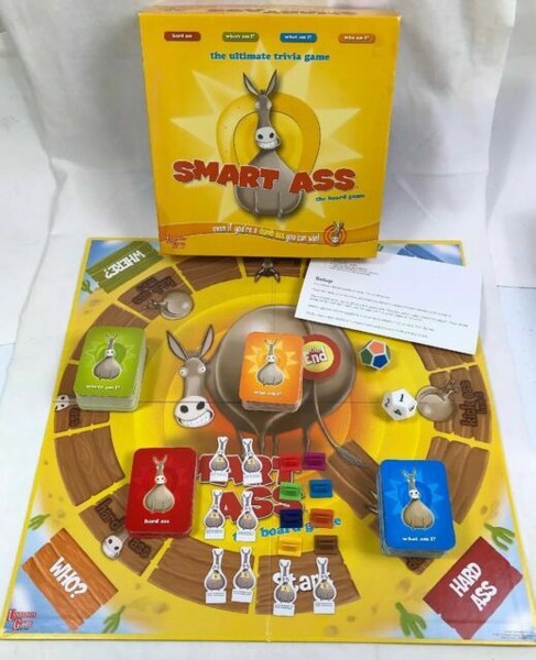 University Games Smart Ass - The Ultimate Trivia Board Game for sale ...