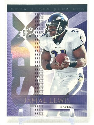 2004 Upper Deck SPx Football Jamal Lewis Card # 9 Baltimore Ravens | eBay