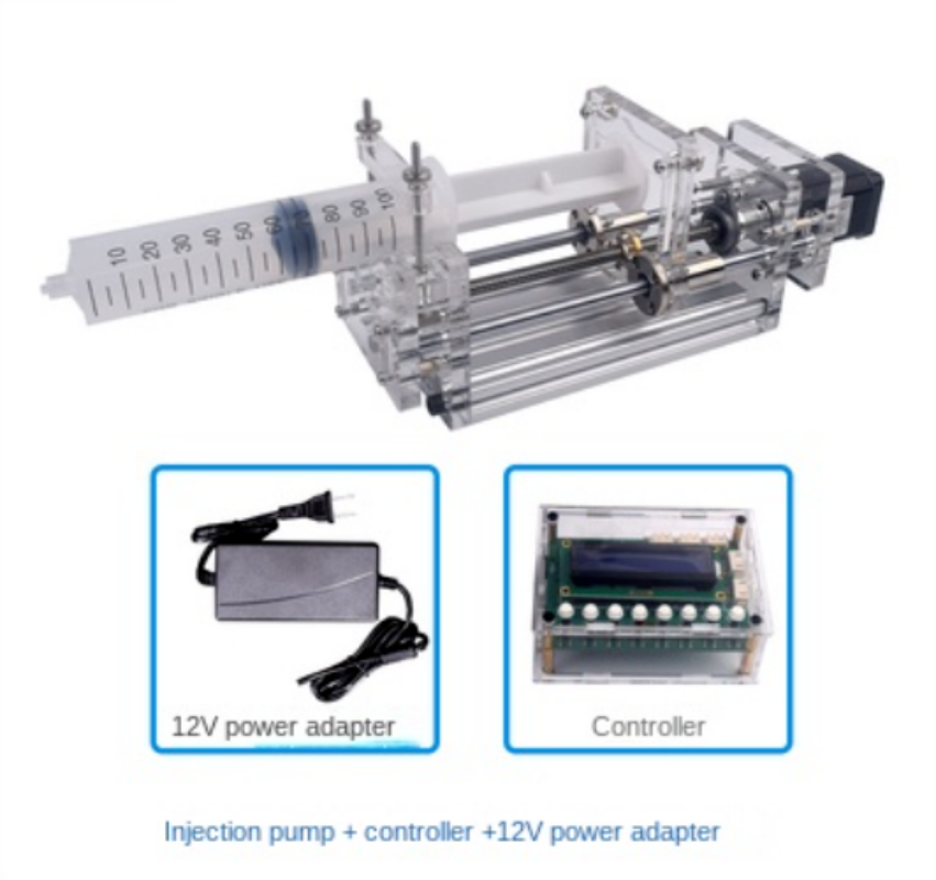 Electric Micro Syringe Pump Desktop Precision Injection Pump Mini ...