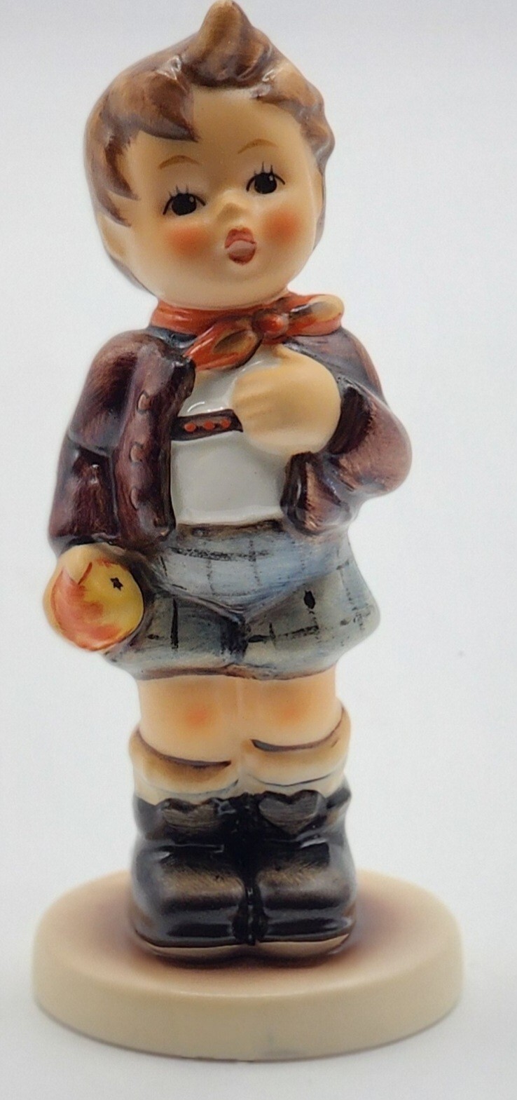 Vtg Hummel Gobel Cheeky Fellow 4 1/8 in 554 1/3 1985 with original box ...