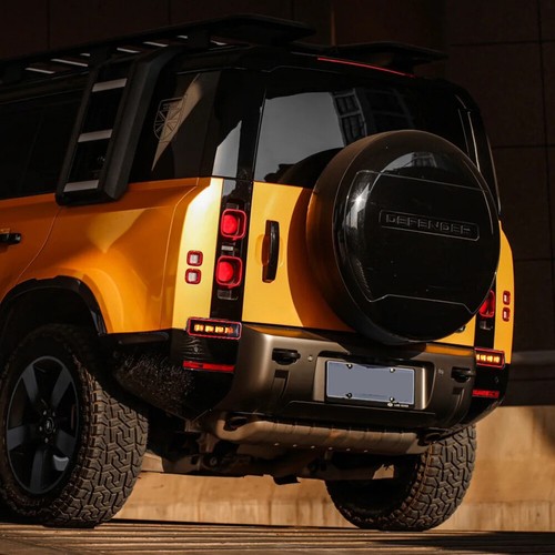 New LED Rear Bumper Brake Lights For Land Rover Defender 90 110 130 ...