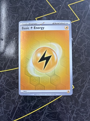 Pokemon TCG - Lighting Energy SVE 004 - Shrouded Fable - Reverse Holo ...