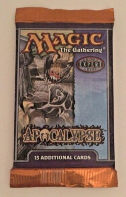 Magic the Gathering MTG Apocalypse Booster Pack Sealed English | eBay
