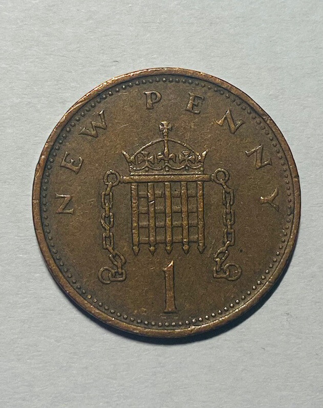1971 New Penny Coin Original Old Coin 1p Circulated | eBay