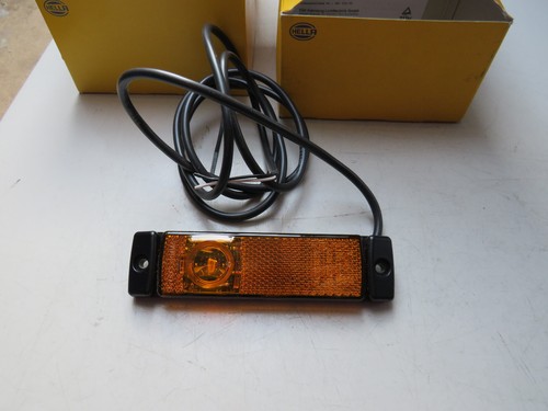 HELLA+2PS008645001+LED+Amber+Yellow+Side+Marker+Light+Lamp+24v+Volt+Job ...