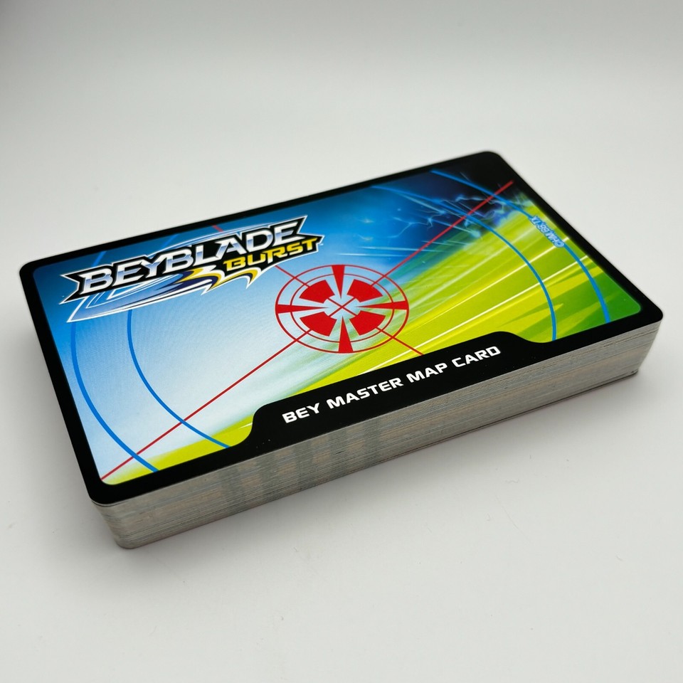 Beyblade Burst Baymaster Competition Arena 60 Map Cards 2020 ...