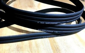 Set of 2 Spindle Belts for XYZ Machine Tools 150TC 200TC LT / 7560 / 2 ...