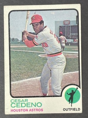 VINTAGE 1973 Topps CESAR CEDENO # 290 - EX | eBay