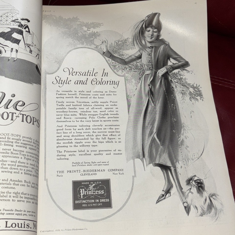 Vogue Magazine - April 1, 1920 - Complete Issue | eBay