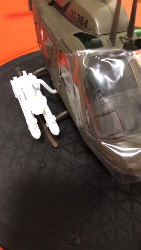 Custom kit Hellfire missile stack and rocket pod for 1:18 BBI Elite ...