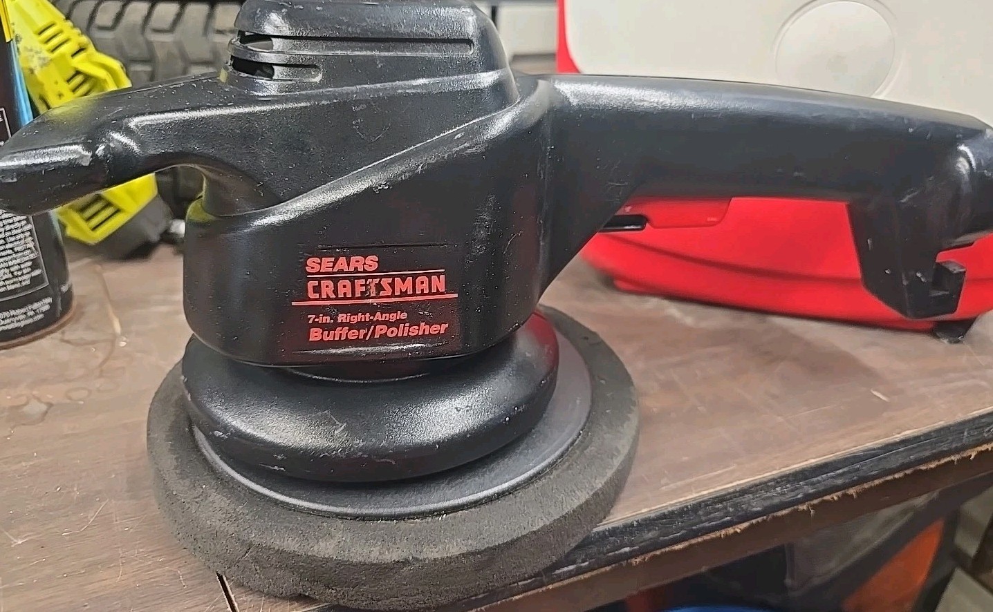 Sears Craftsman 7” Right Angle Buffer Polisher System Model 646.107390 ...