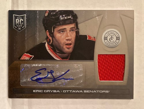 2013-14 Totally Certified Autograph Jerseys #200 Rookie Eric Gryba RC ...