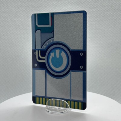 Fortnite Reboot Card Credit Card Size Reboot Card Silver PVC Plastic ...