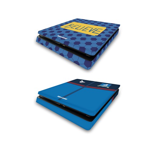 OFFICIAL TED LASSO SEASON 1 GRAPHICS VINYL SKIN DECAL FOR SONY PS4 SLIM ...