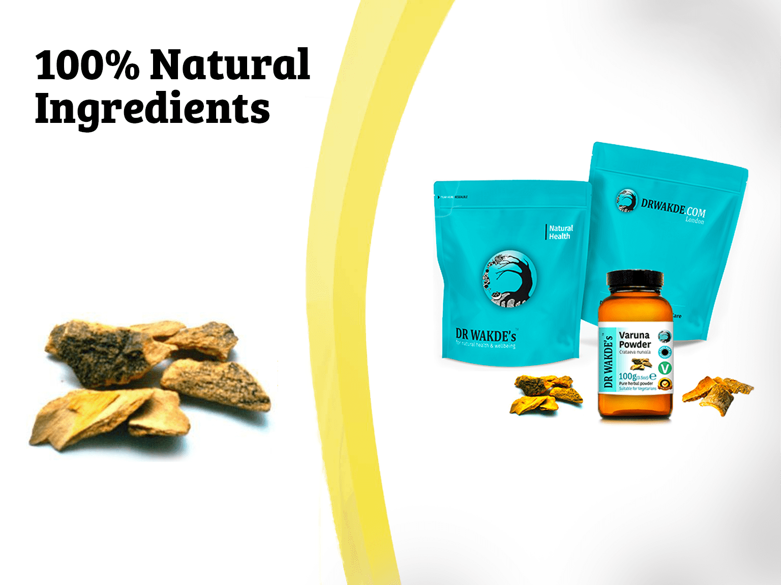 DR WAKDE'S Varuna Powder (Crataeva nurvula) | Pure, Raw & Dried Powder ...