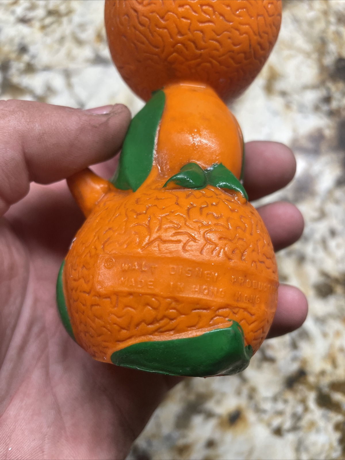 Vintage Disney Florida Little Orange Bird Figure Squeeze Squeaky Toy | eBay