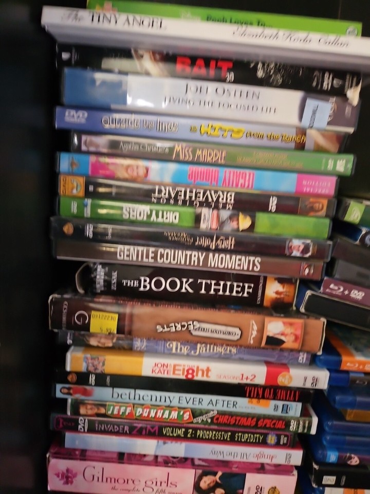 Personal Collection Lot Of 100 Cds And Dvds From Estate Sale See Pics ...
