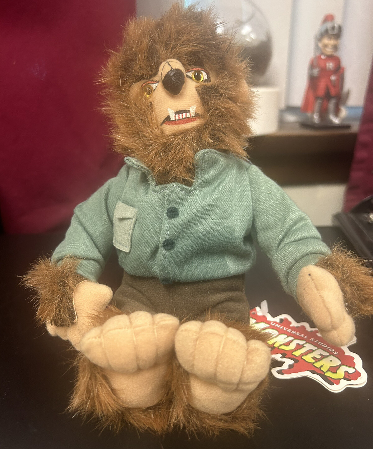 Universal Studios Monsters - The Wolfman - 1999 Stuffins Werewolf Plush ...