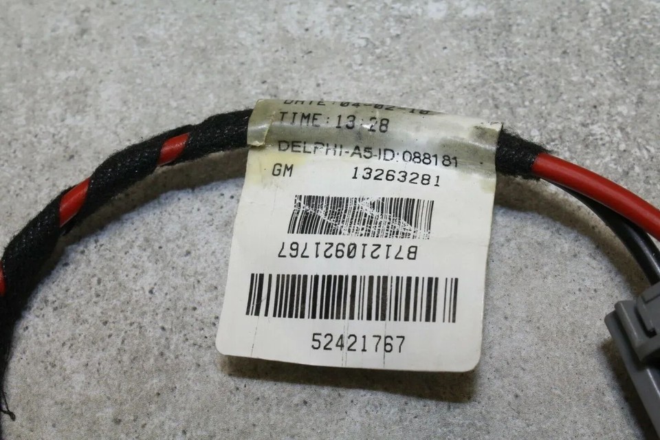 Kabel Kabelbaum Gebläsemotor Heizung Lüftung Opel Meriva B 13263281 | eBay