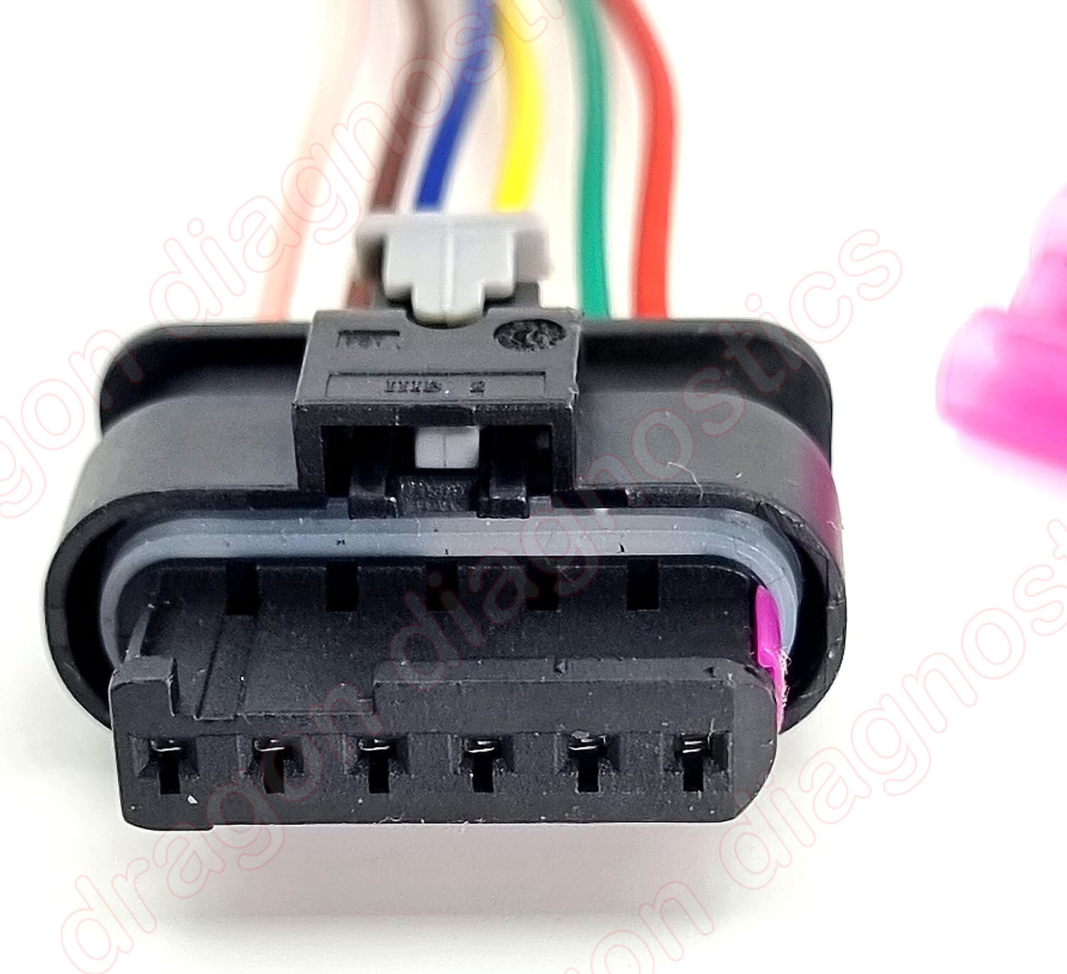 6 Pin For Fiat 500X 2016-2022 Rear Tail Light Rear Lamp Plug Prewired ...