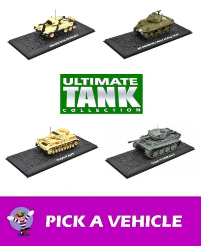 Atlas Ultimate Tank Collection ~ DIECAST TANKS ~ 1:72 Scale LOADS TO ...