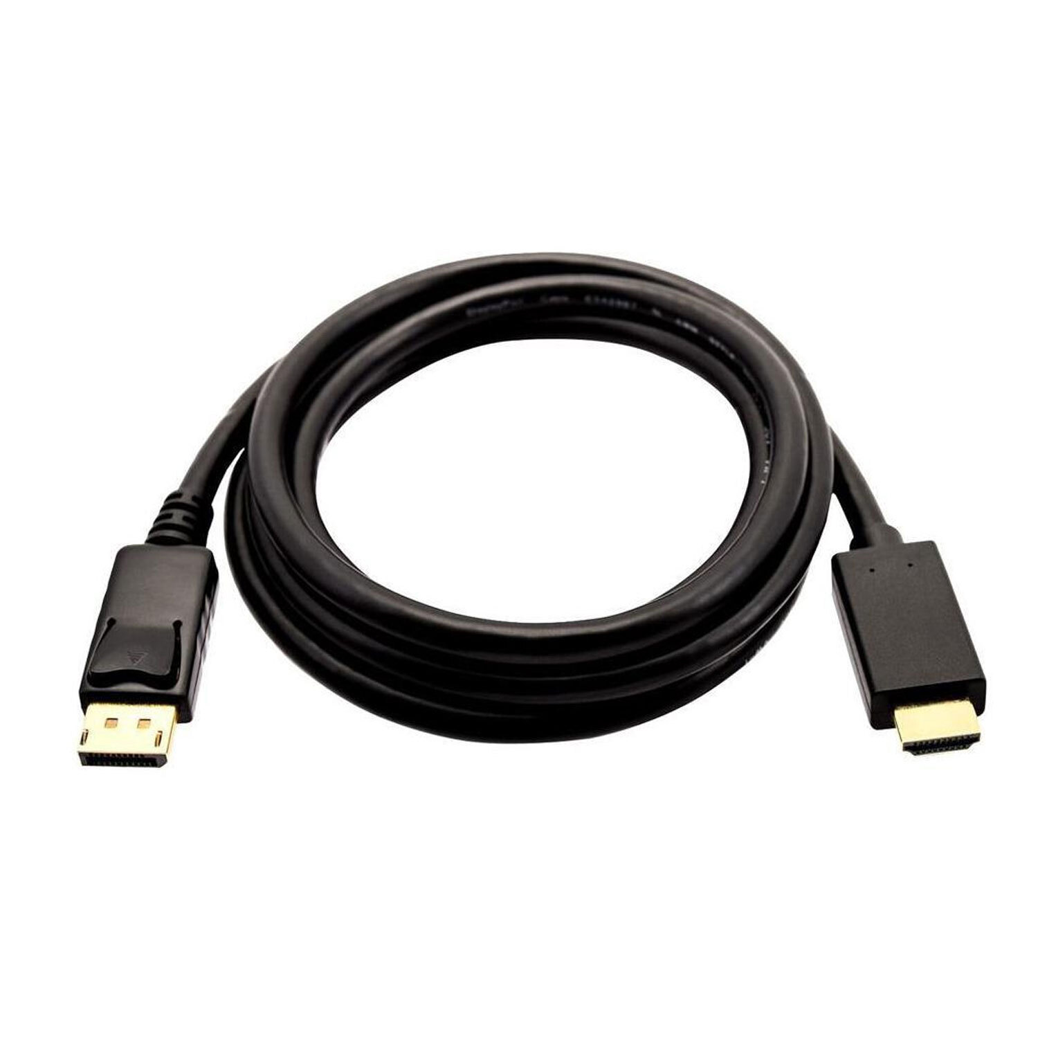 V7 Black Video Cable Displayport Male To Hdmi Male 3M 10Ft | eBay