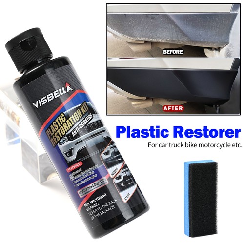 Car Plastic Restorer Trim Restoration 3.4oz Revitalizing Coating Agent ...