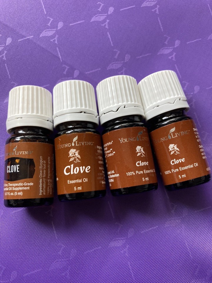 Young Living Clove 5mL Essential Oil NEW Unopened Different Labels ...