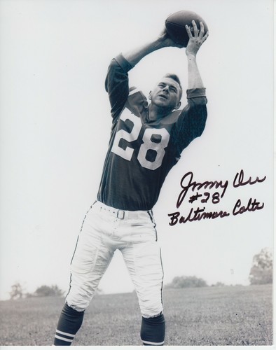 Jimmy Orr #1 8x10 Signed Photo w/ COA Baltimore Colts - | eBay