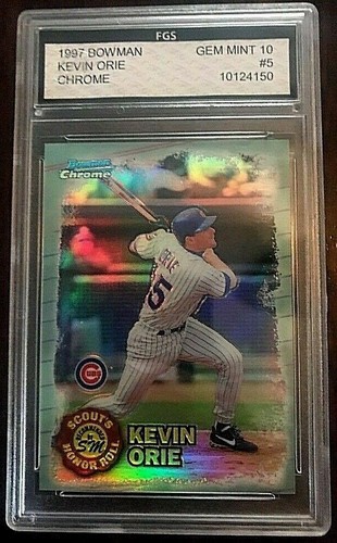 1997 Bowman Chrome Scout's Honor Roll #SHR5 Kevin Orie FGS GRADED 10 ...