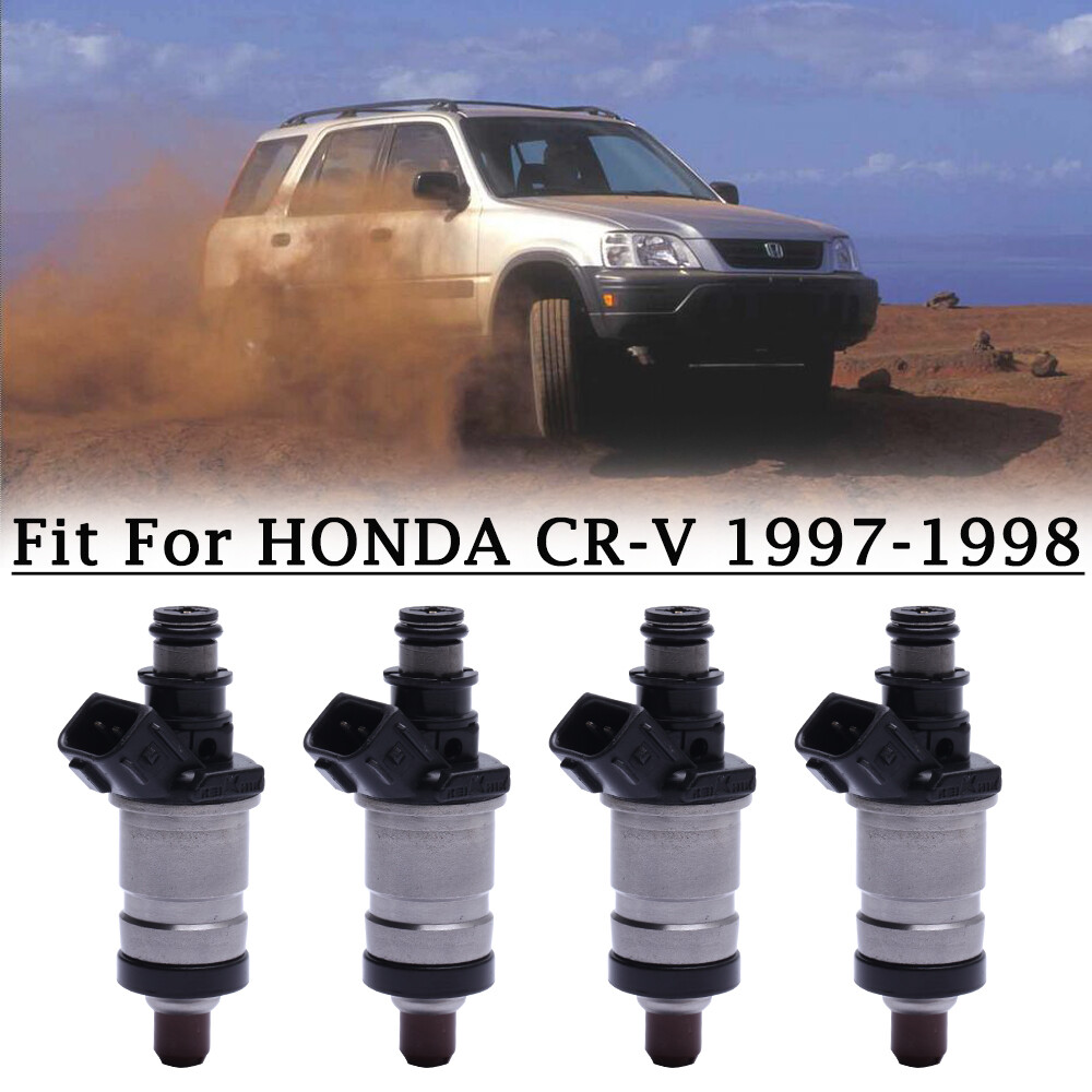 06164P2J000 Set of 4 New Flow Matched Fuel Injector Kit For Honda CR-V ...