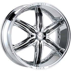 22x9.5 Z23 Zinik Ruffino chrome wheels 6x132 / 6x139.7 +35mm offset | eBay