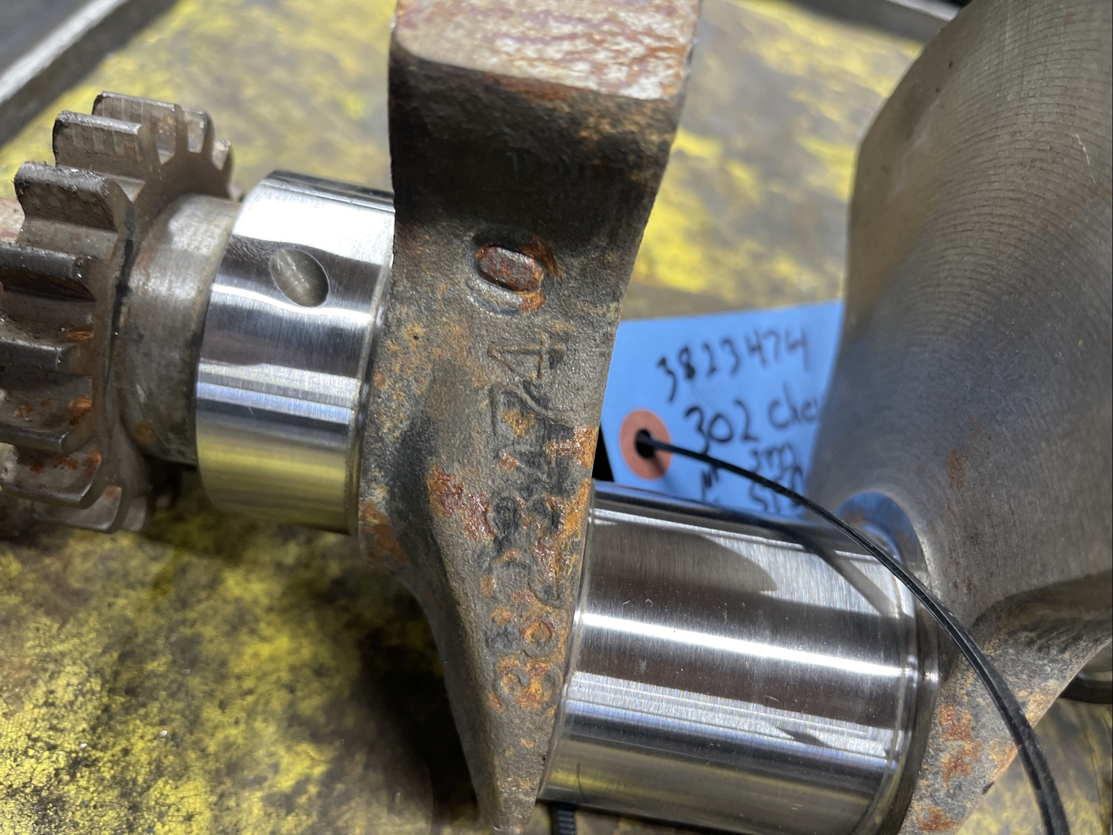 1967 Chevy 302 Z28 3823474 Forged Small Journal Crankshaft Std std | eBay