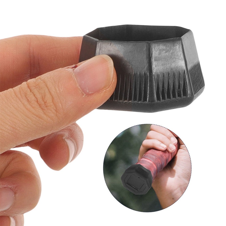 5pcs Tennis Racket Butt Covers Easily Upgrade Your Racket Non-Slip End ...