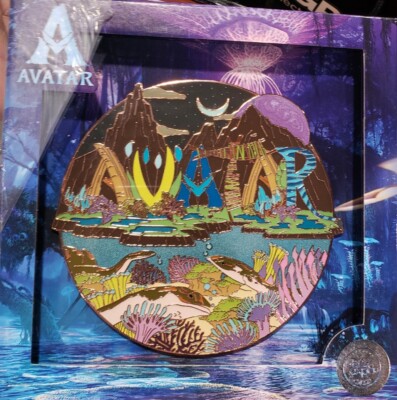DISNEY D23 Expo 2022 AVATAR BOXED PIN X-Large Jumbo LE 200 New Pandora ...