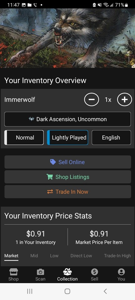 MTG Immerwolf Dark Ascension 141/158 Regular Uncommon | eBay