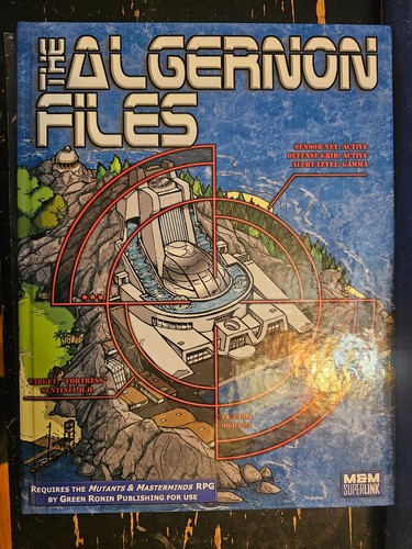 Mutants and Masterminds The Algernon Files HC RPG | eBay