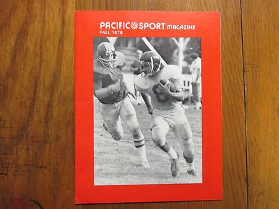 1978 Pacific University Sport Mag(WALT REASON/FRANK BUCKIEWICZ/BILL ...