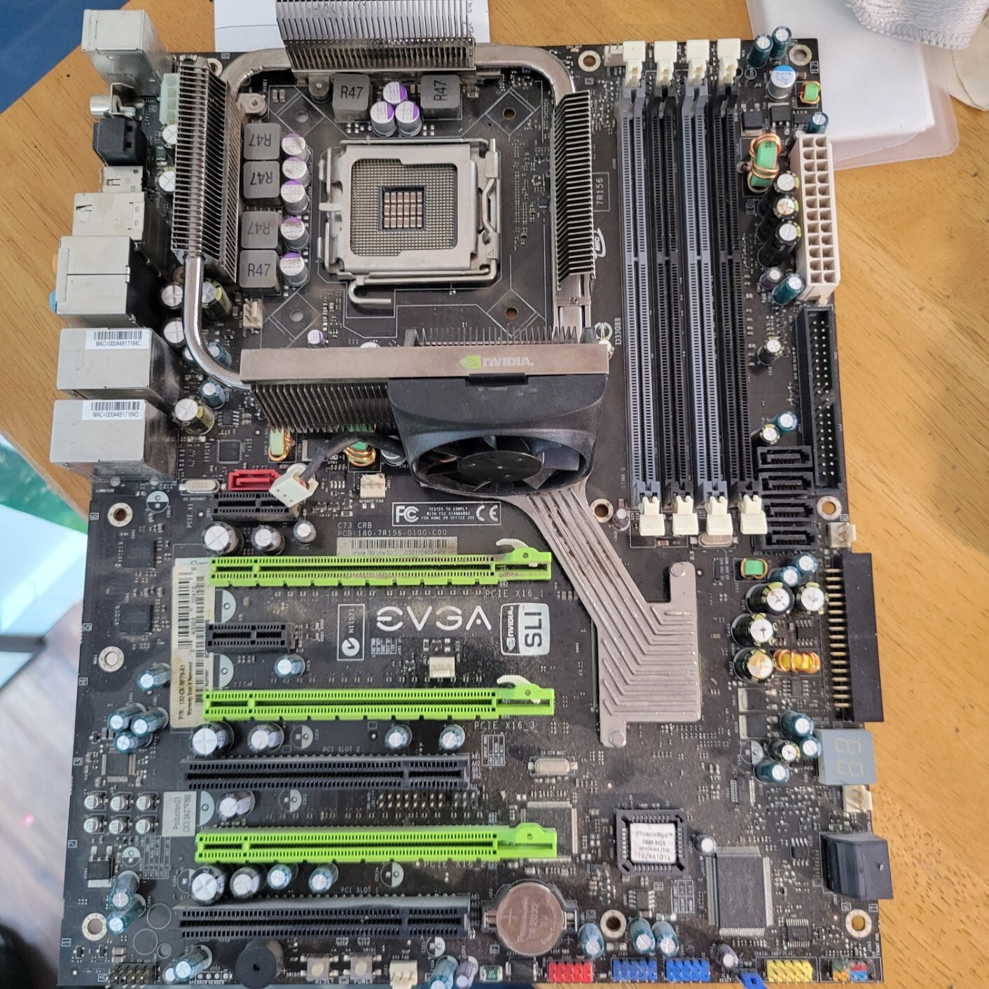 Evga nForce 790i, LGA 775/Socket T, Intel (132-CK-NF79-A1) Motherboard ...