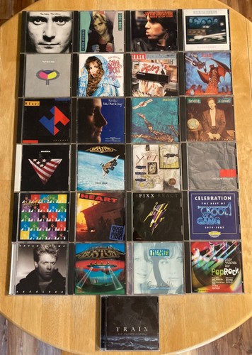 Lot of 25 Classic Rock CDs With Cases and Artwork. | eBay