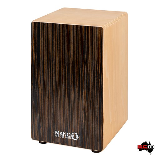 Black padded bag inc* EBONY MANO PERCUSSION CAJON MP985E WOODEN RHYTHM ...