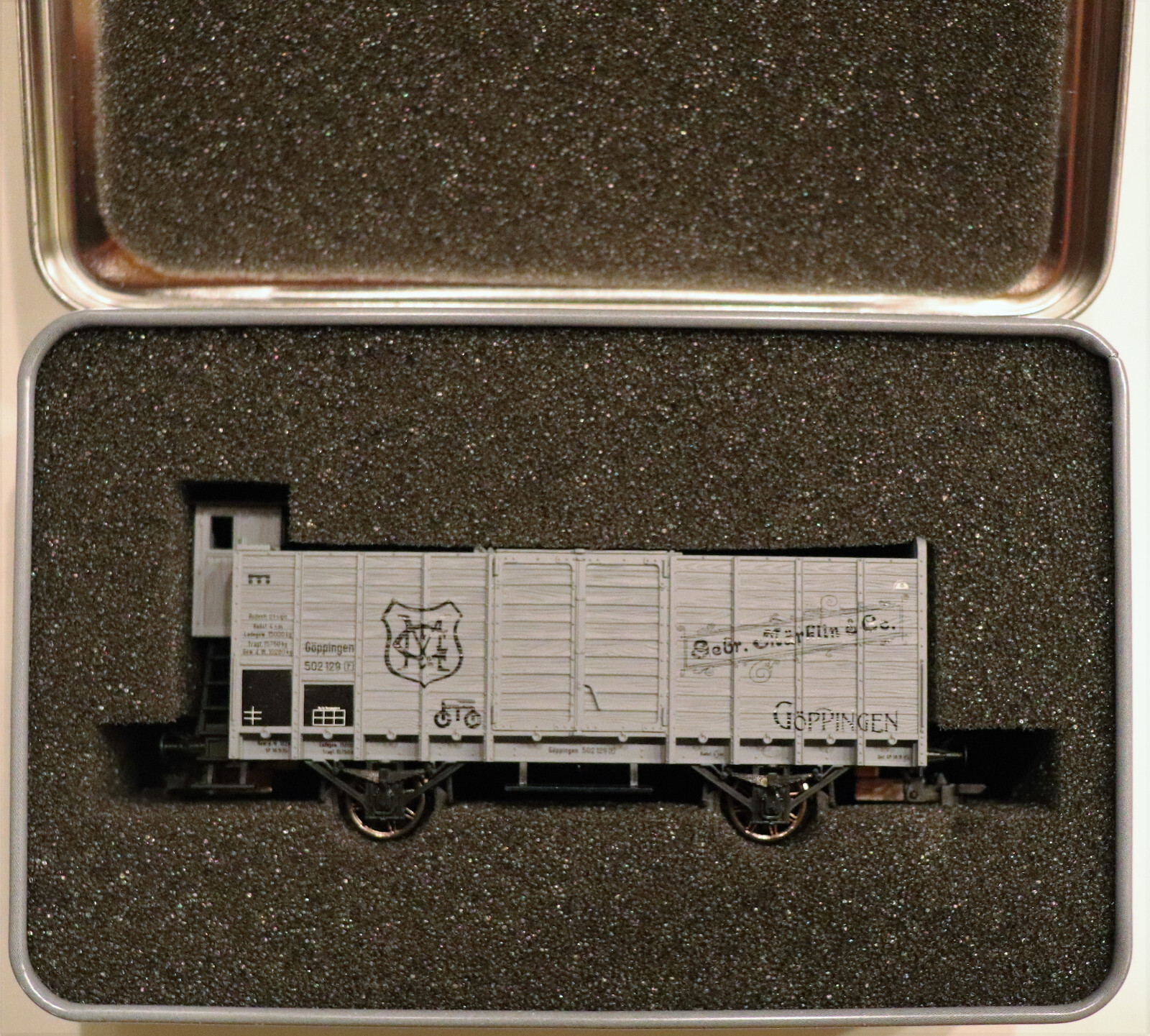 Märklin 48915 Güterwagen MHI Internat. Modellbahn Ausst. Göppingen 2015 ...