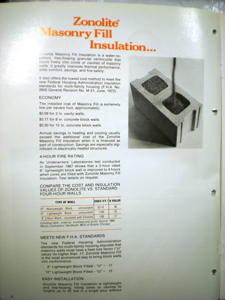 Zonolite Type Fill What Does Asbestos Insulation Look Like?