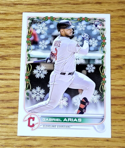 GABRIEL ARIAS 2022 Topps Holiday #HW12 Rookie RC | eBay