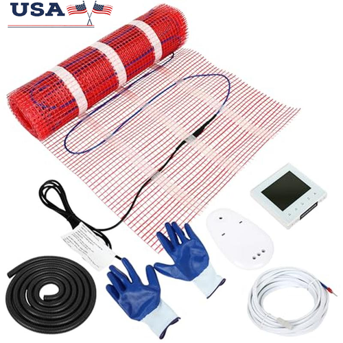 Programmable Radiant Floor Heating System 16 Sqft Underfloor Heating ...