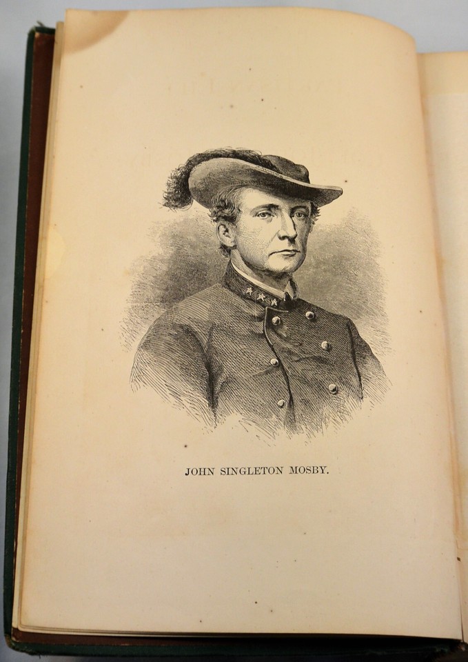 PARTISAN LIFE WITH COL. JOHN S. MOSBY 1867 Civil War Confederate | eBay