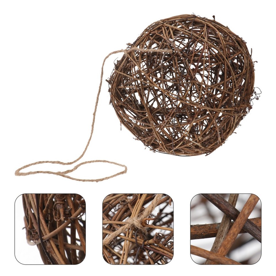 1pc Rattan Bird Nesting Material DIY Nesting House for Outdoor Patio ...