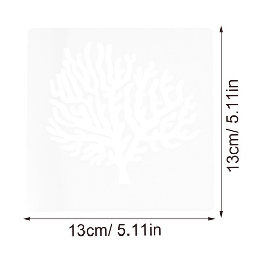 9 Pcs Sea Creatures Molds Stencils for Painting Beach Template Drawing ...