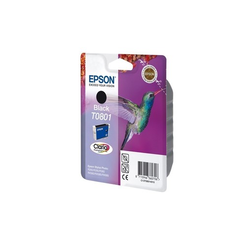 EPSON T0801 Tinte schwarz Stylus R265 360 RX560 | eBay